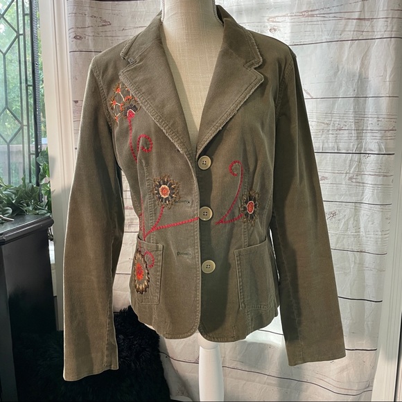 Harold's | Jackets & Coats | Harolds Embroidered Blazer | Poshmark